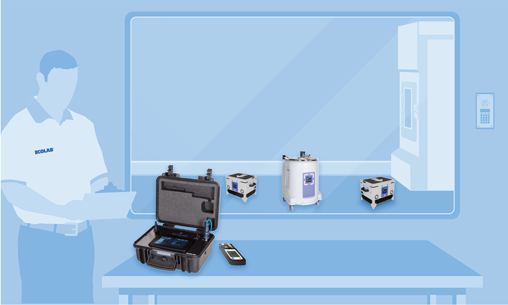 Biological Decontamination of a Vaccine Production Facility | Ecolab